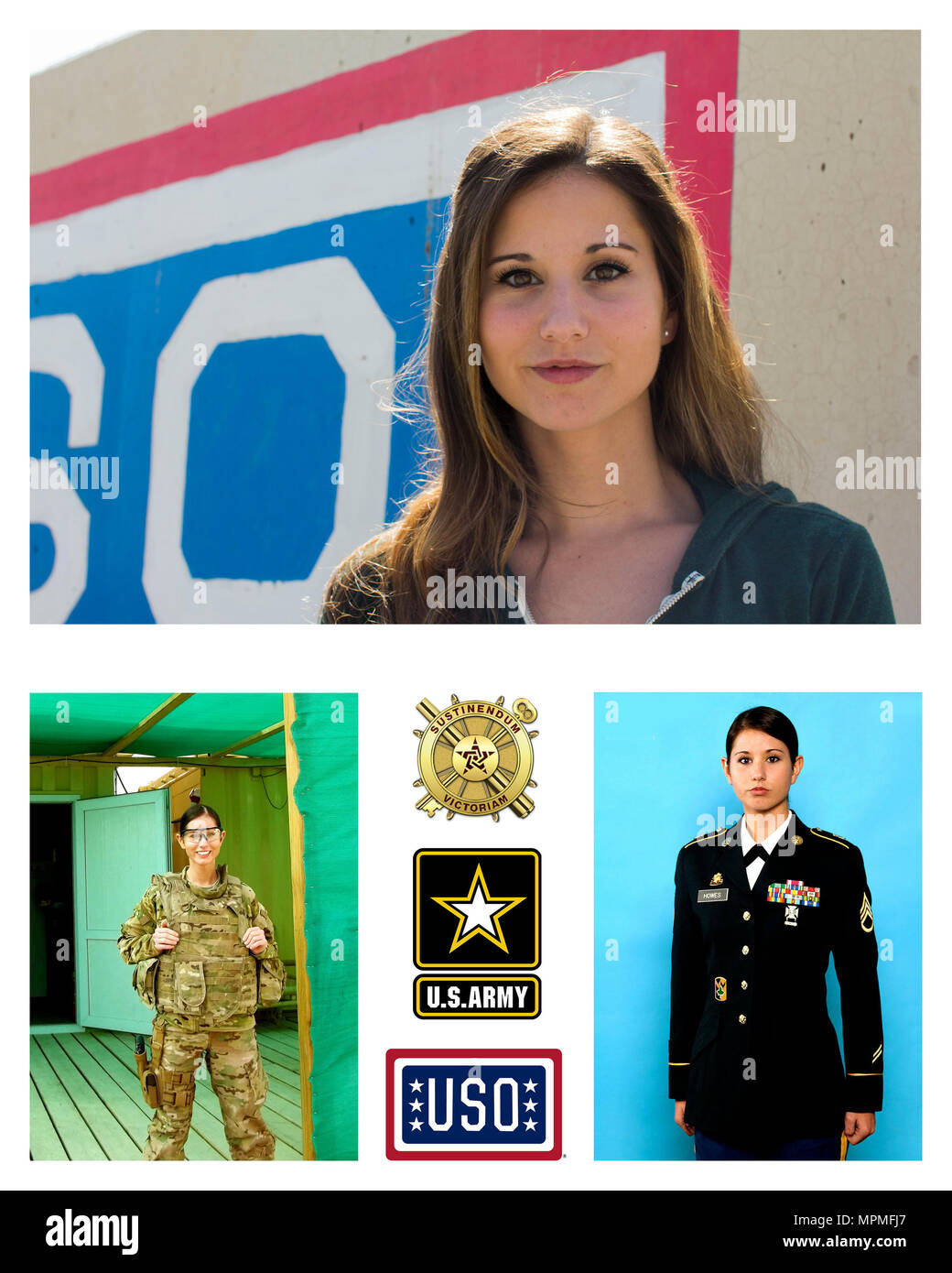 Heaven Howes, staff sergeant with the U.S. Army Reserve and duty ...