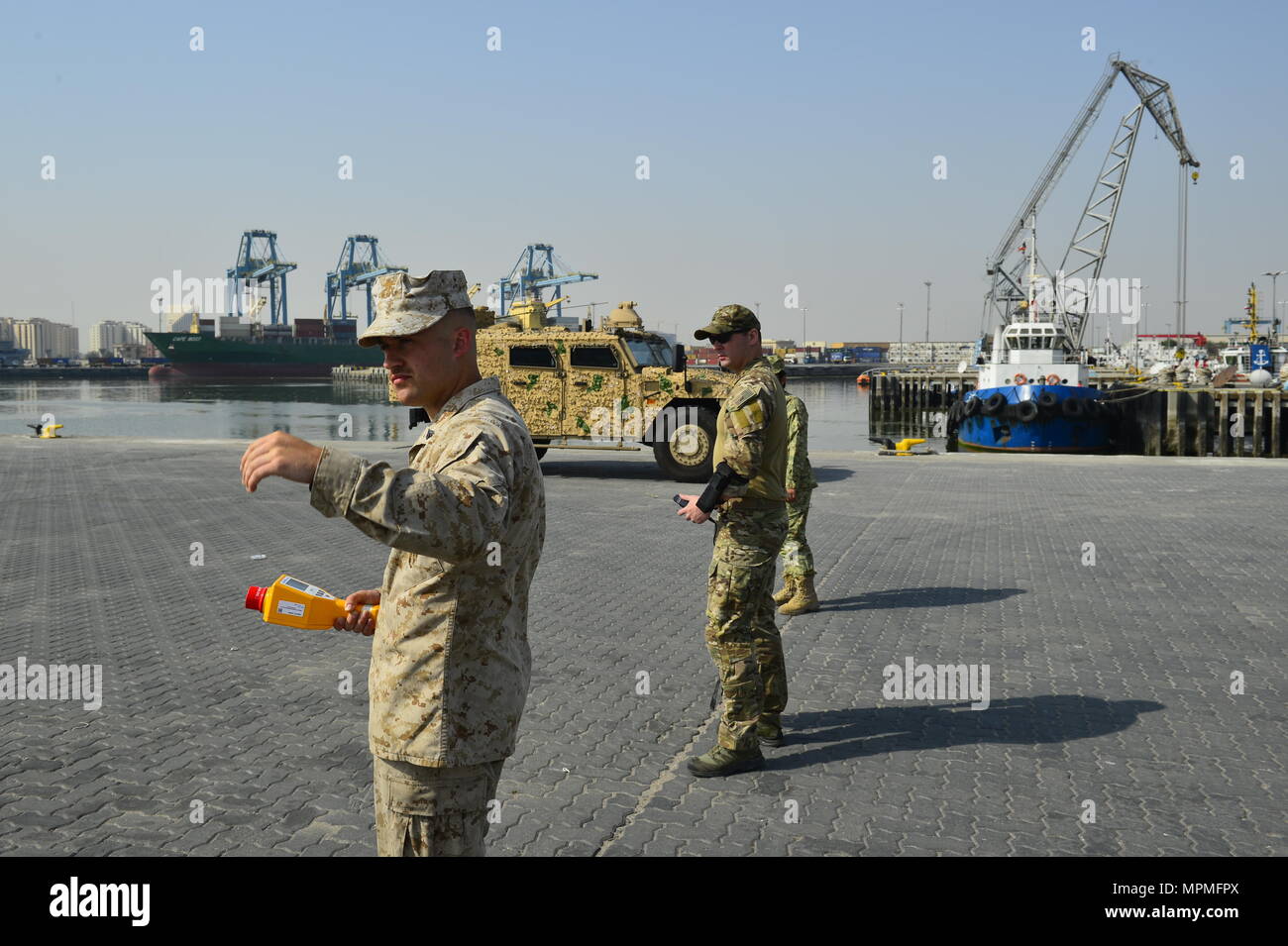 Joint CBRNE exercise tests U.S. and Kuwaiti civilian and military ...
