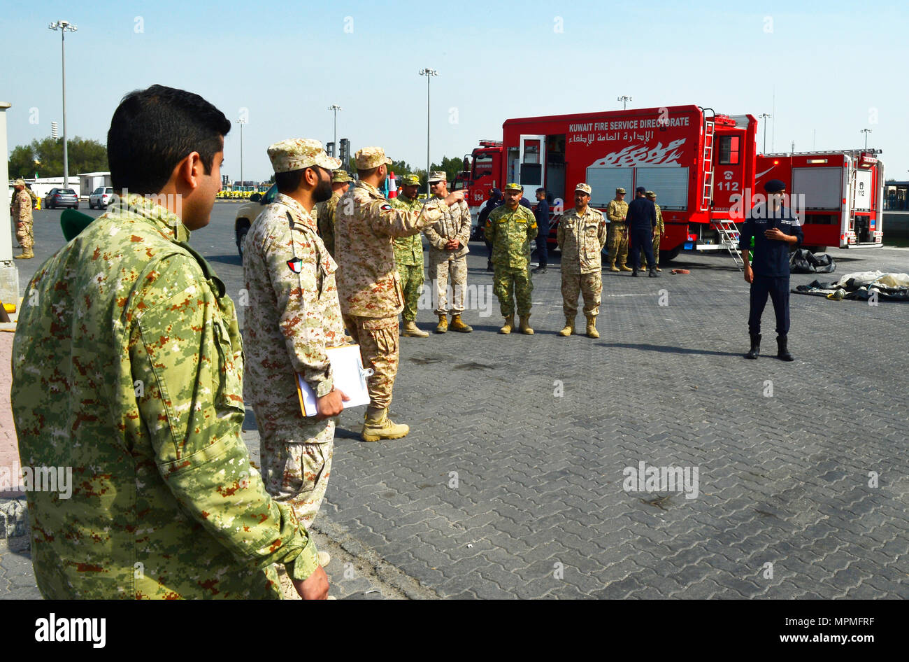 Joint CBRNE exercise tests U.S. and Kuwaiti civilian and military ...