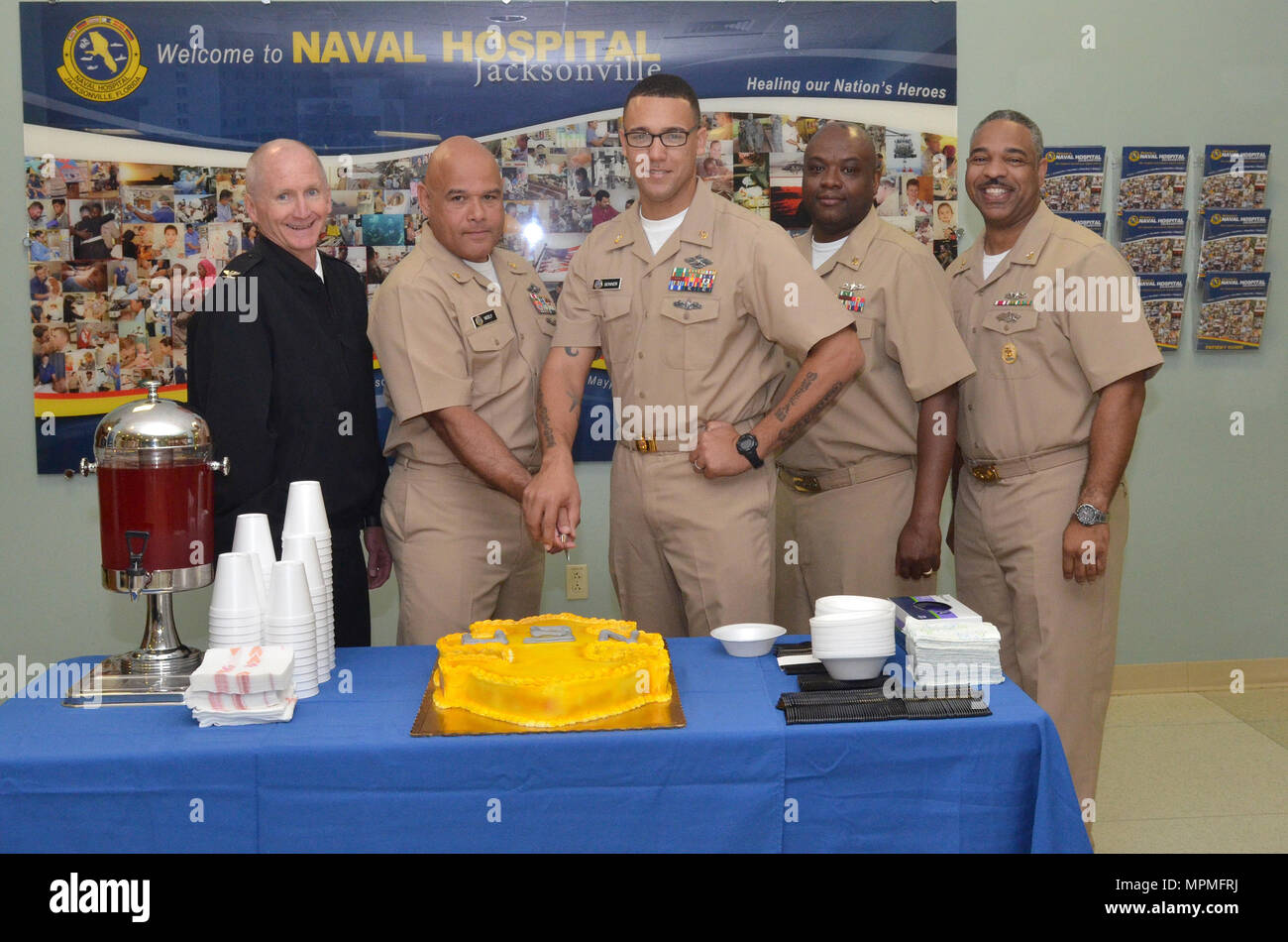 JACKSONVILLE, Fla. (March 31, 2017) – Master Chief Hospital Corpsman ...