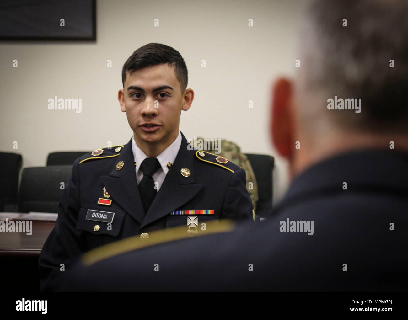 Army Reserve Spc. Julian Ditona, a multi-channel transmission systems ...