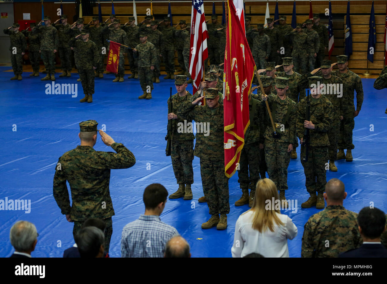 U.S. Marines with Combined Armed Training Center (CATC), III Marine ...