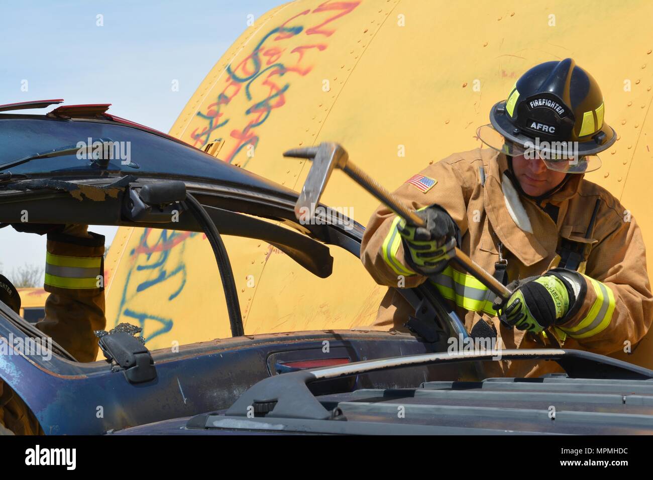 Firefighters halligan bar hi-res stock photography and images - Alamy