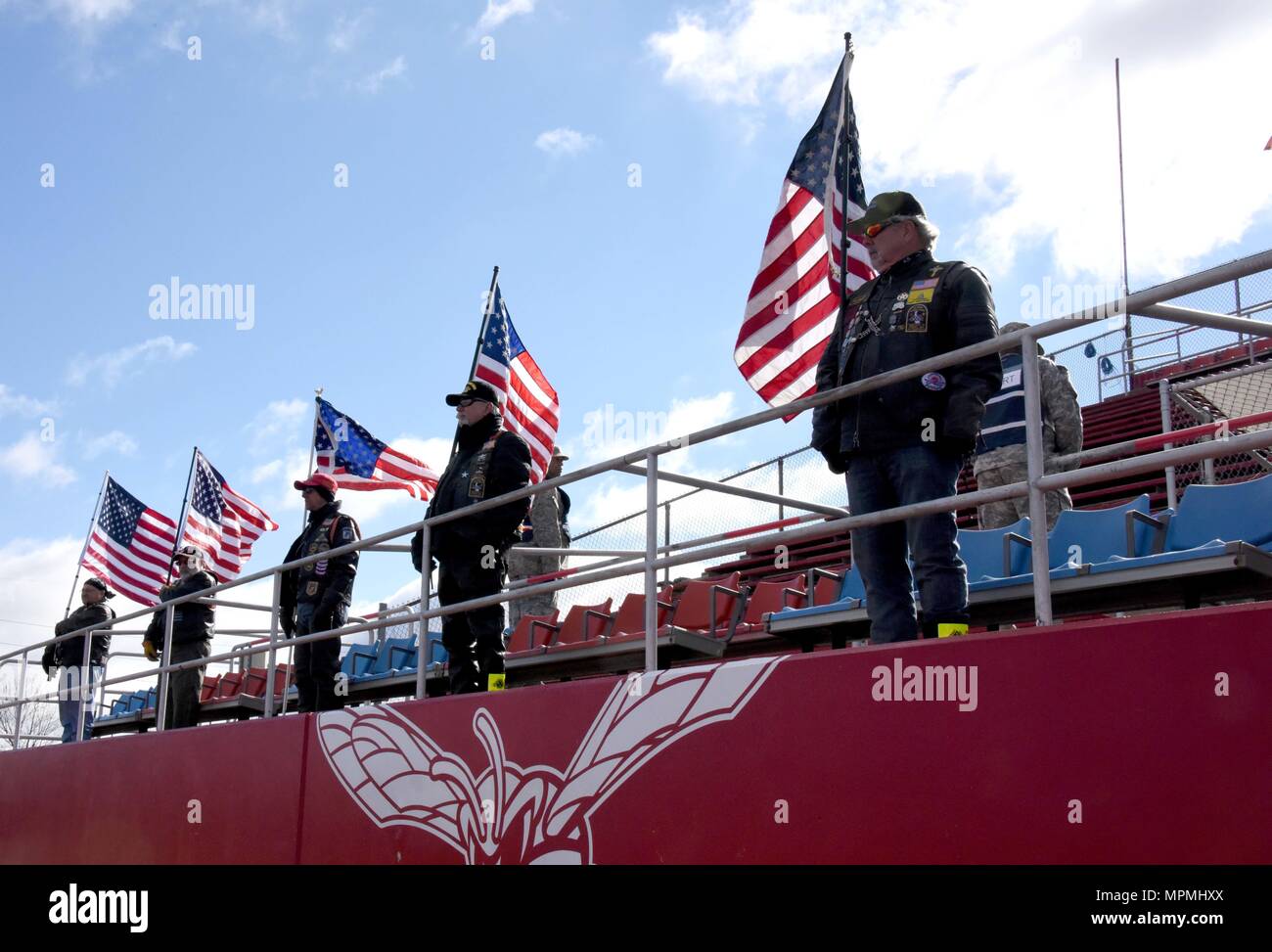 DOVER, Del.- A display of the United States Flag was presented ...