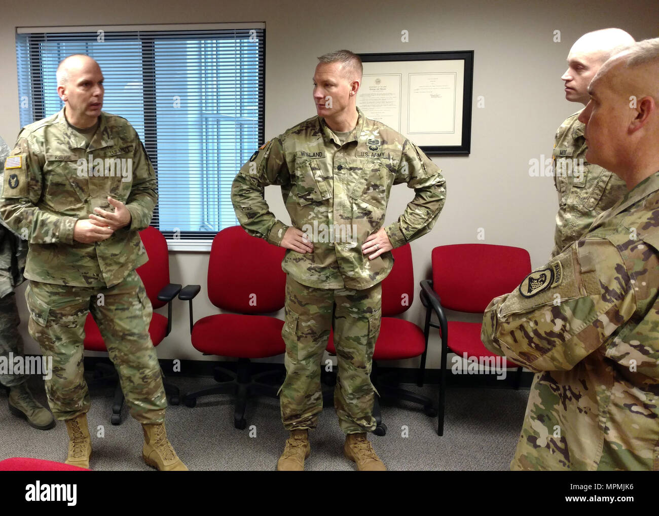Maj. Gen. Timothy Orr, The Adjutant General of the Iowa National Guard ...