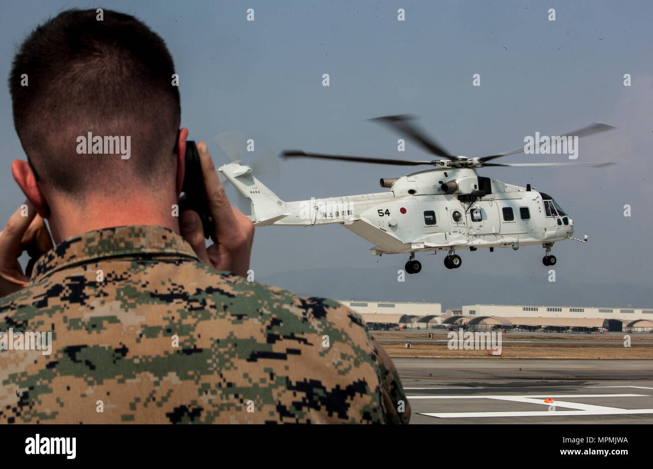 U.S. Marines with Marine Air Control Squadron 4 Detachment B conducted ...