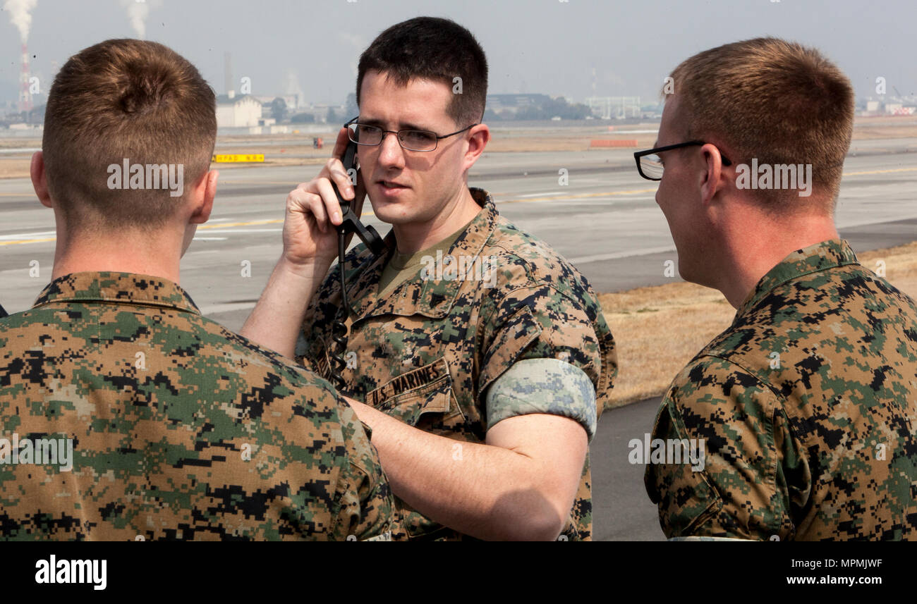 U.S. Marines with Marine Air Control Squadron 4 Detachment B conducted ...