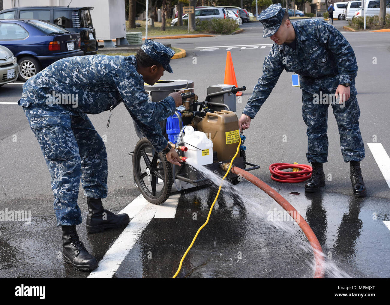 YOKOSUKA, Japan (Mar. 27, 2017) – Hospital Corpsman 3rd Class Daniel ...