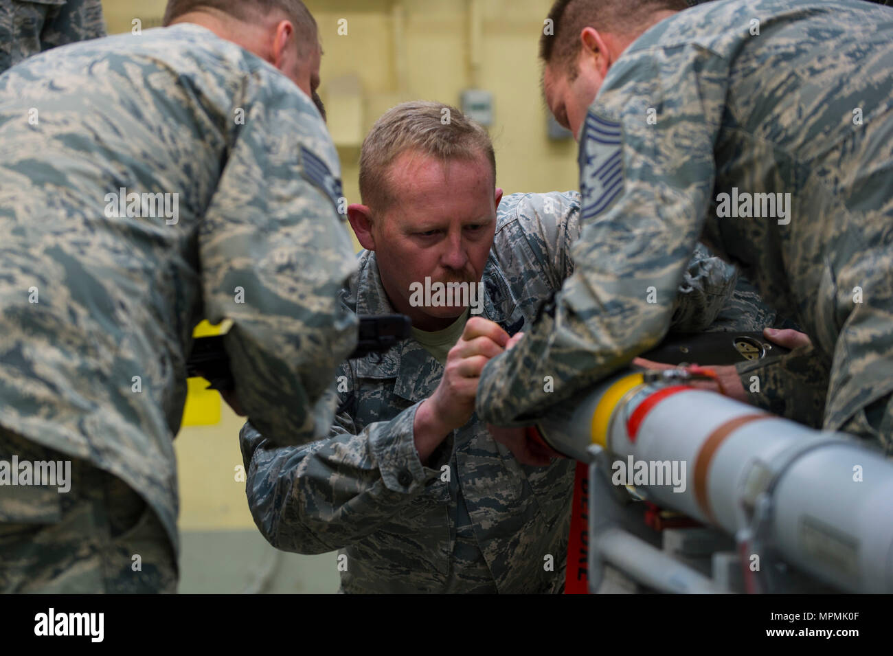 U.S. Air Force Col. Joseph McFall, 52nd Fighter Wing commander ...