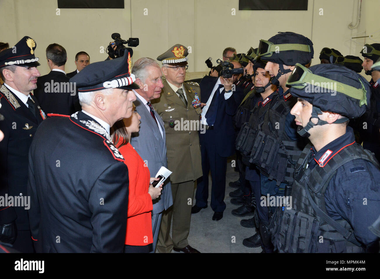 His Royal Highness, Prince Charles, Prince of Wales (center), Gen ...