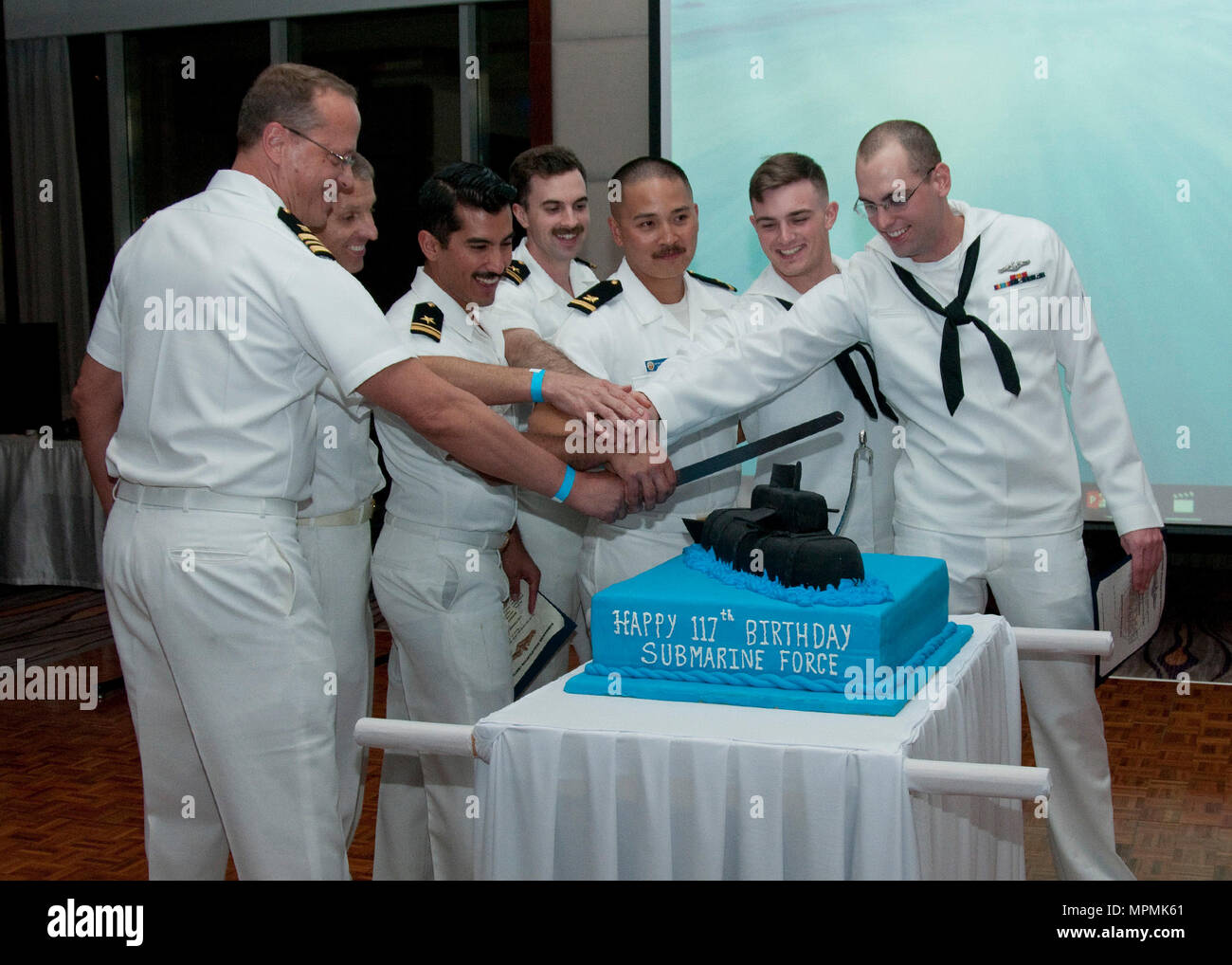 117th submarine birthday ball hi-res stock photography and images - Alamy