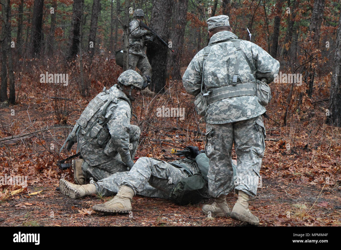 Staff Sgt. Frank Porter, an Observer/Coach Trainer (O/CT) for WAREX 78 ...