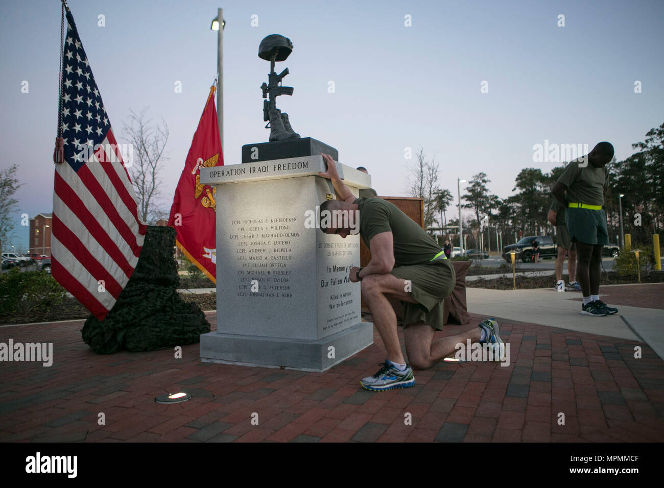 U.S. Marine Corps Lt. Col. Scott W. Zimmerman, battalion commander, 2d ...