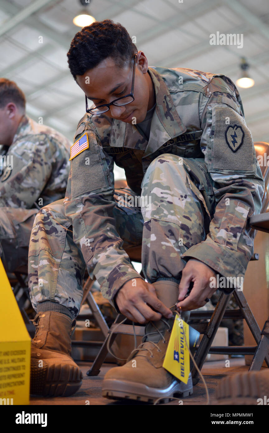 A U.S. Army Soldier assigned to the 3rd Brigade Combat Team, “Broncos ...