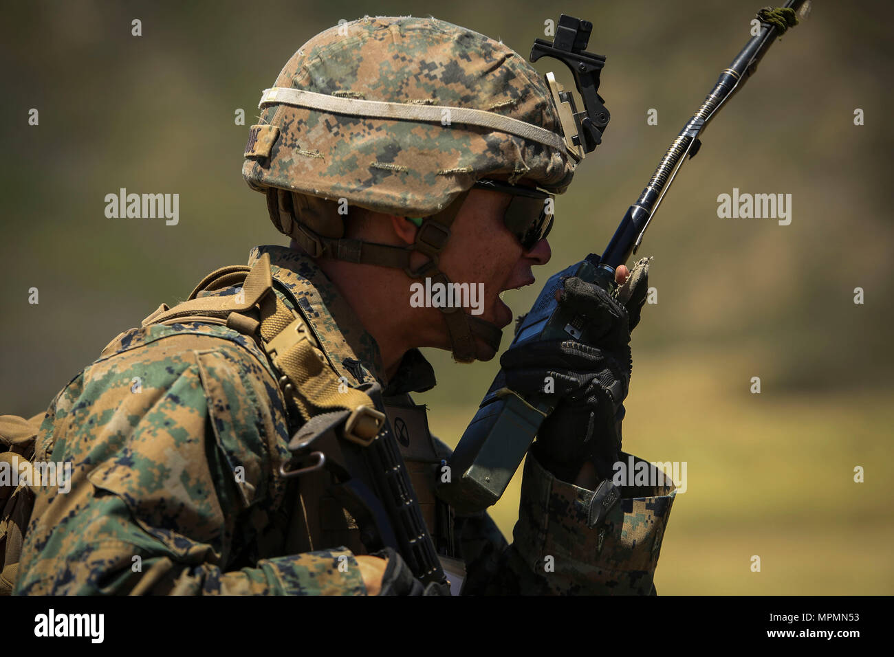 MARINE CORPS BASE HAWAII – Cpl. Brody Colby, a mortarman with Weapons ...