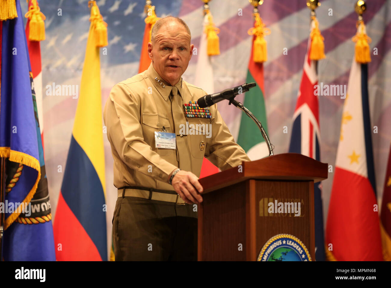 Commandant Of The Marine Corps Gen Robert B Neller Speaks At The