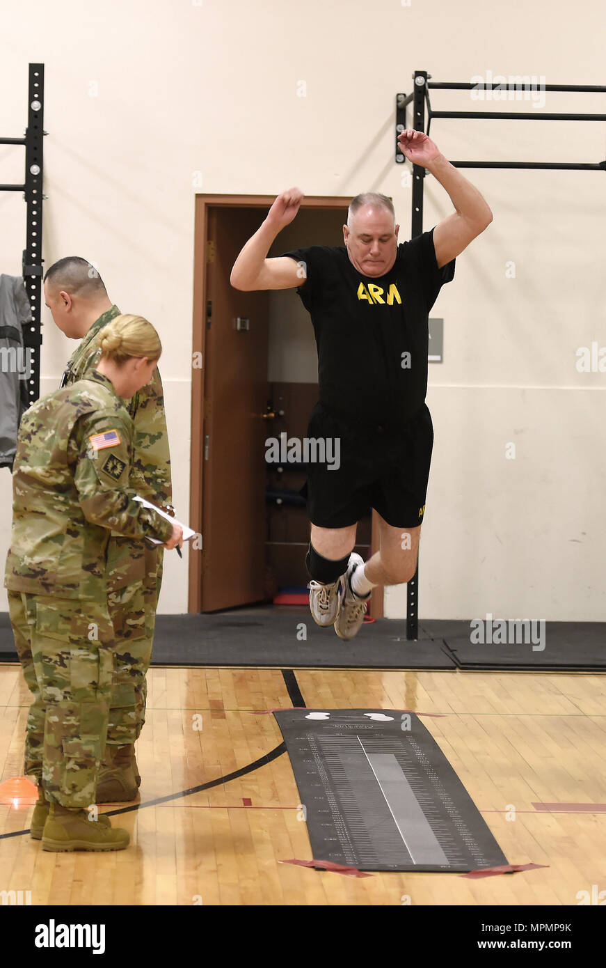 Lt. Col. Terry Jenkins, officer in charge of the Headquarters Battery ...