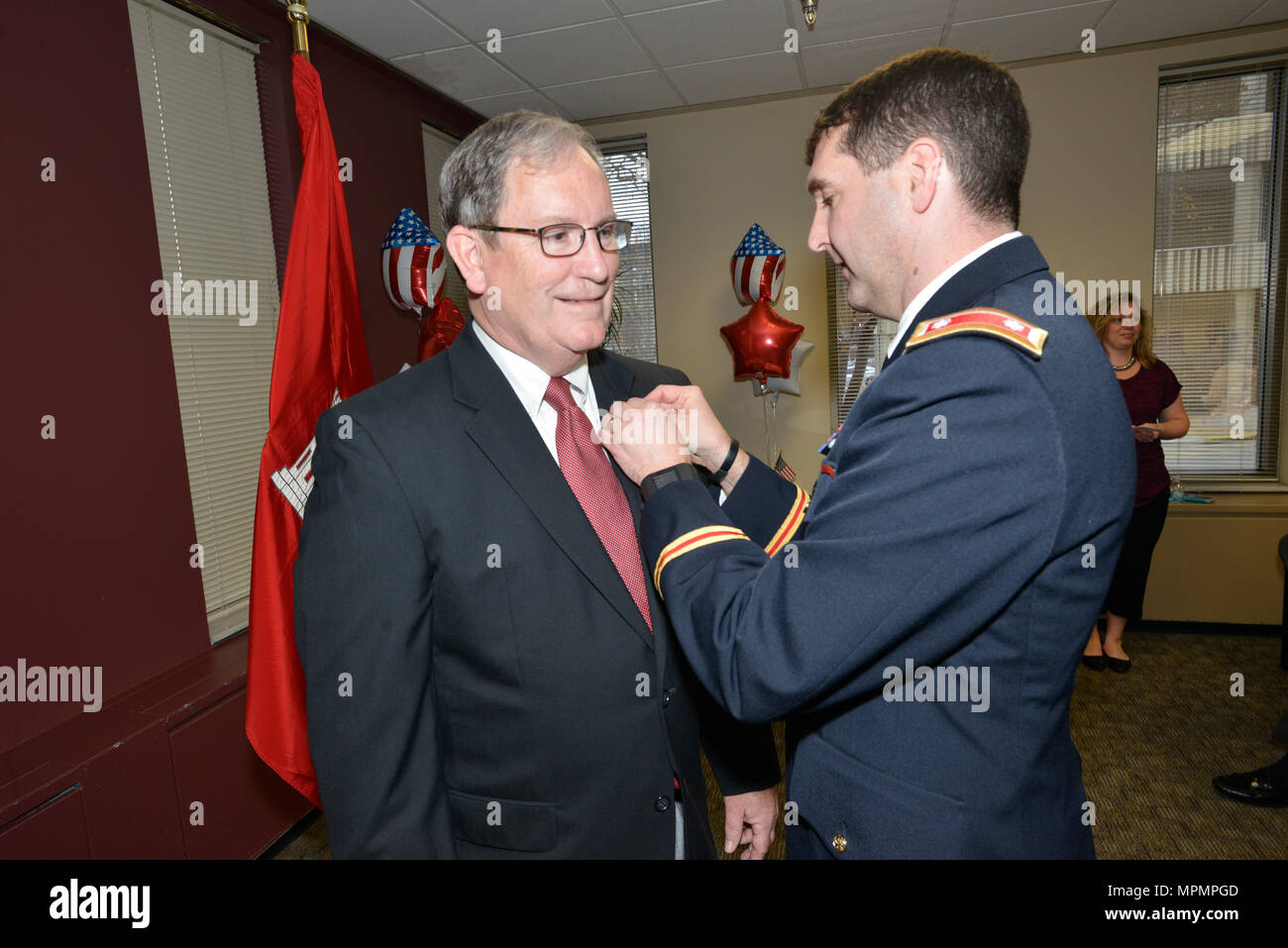 Department of the army meritorious civilian service award hi-res stock ...