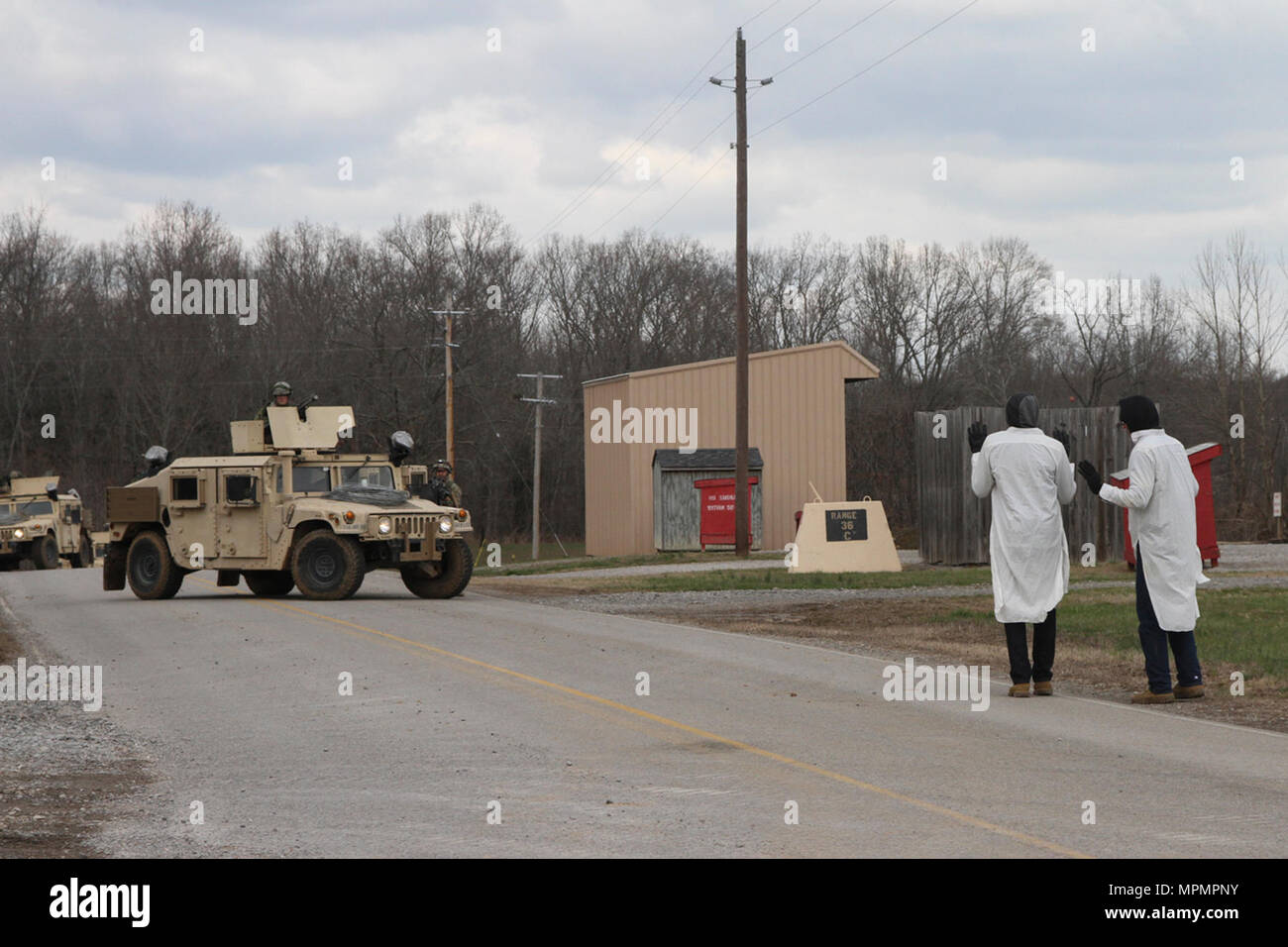Soldiers from 1st Platoon, 194th Military Police Company, 716th MP ...