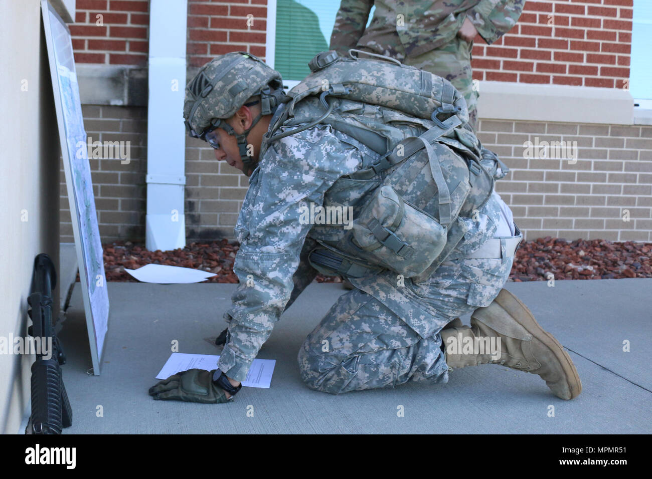 Pfc. Joshua Solis, horizontal construction engineer with 9th Brigade ...