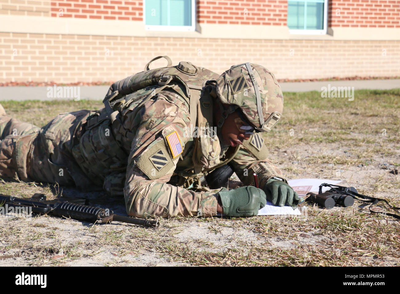 Sgt. Terrell Grey, infantryman with 3rd Battalion, 15th Infantry ...