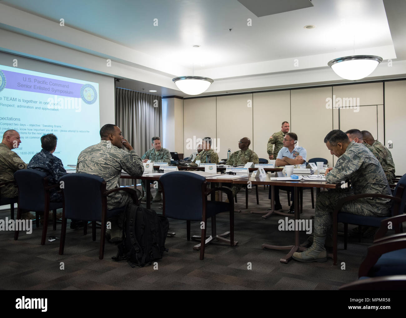 Senior enlisted leaders sel hi-res stock photography and images - Alamy