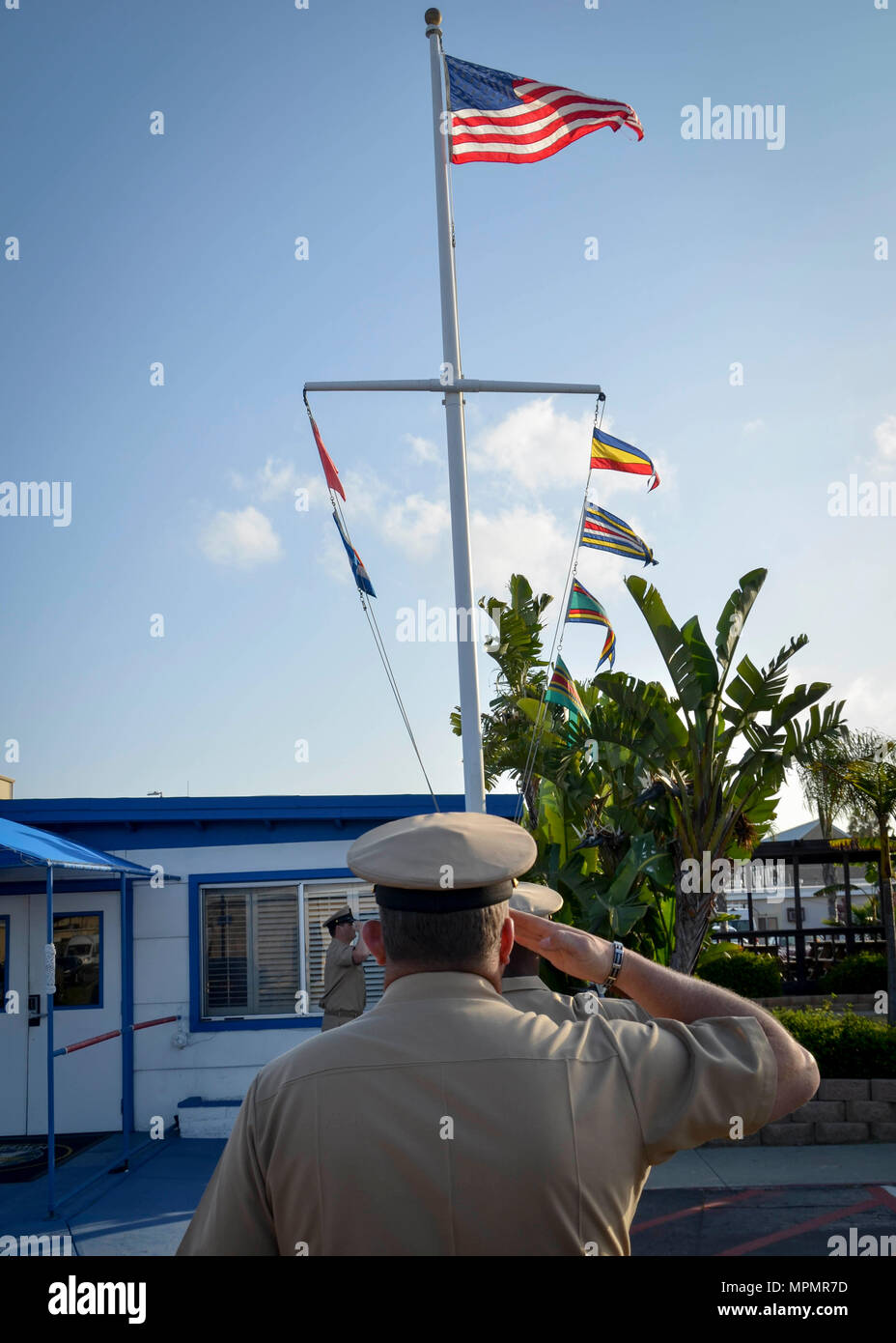 SAN DIEGO (Mar. 31, 2017) Command Master Chief Michael Killion, from ...