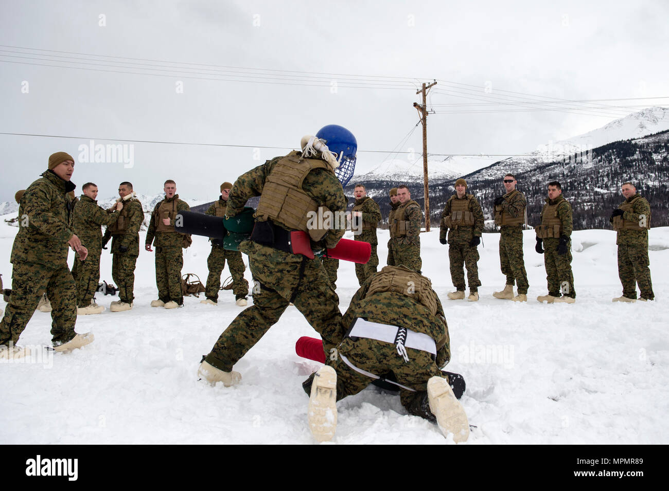U.S. Marines assigned to Detachment Delta, 4th Law Enforcement ...