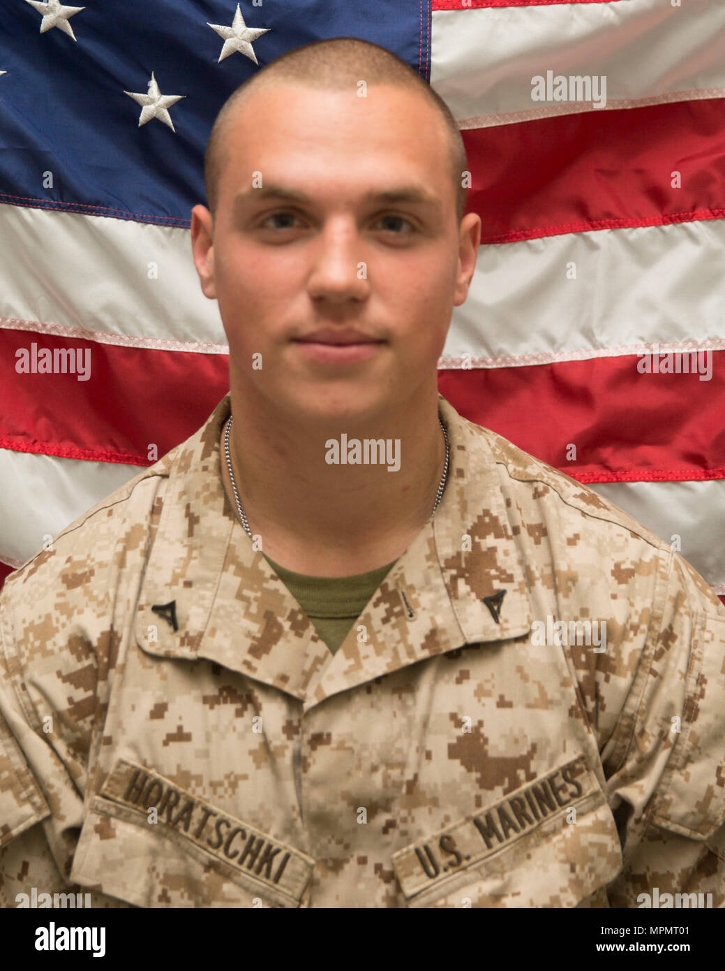 U.S. Marine Lance Cpl. Zachary Horatschki, a Georgetown, Illinois ...