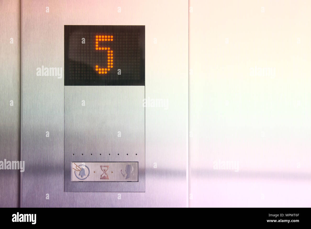 Elevator floor indicator hi-res stock photography and images - Alamy