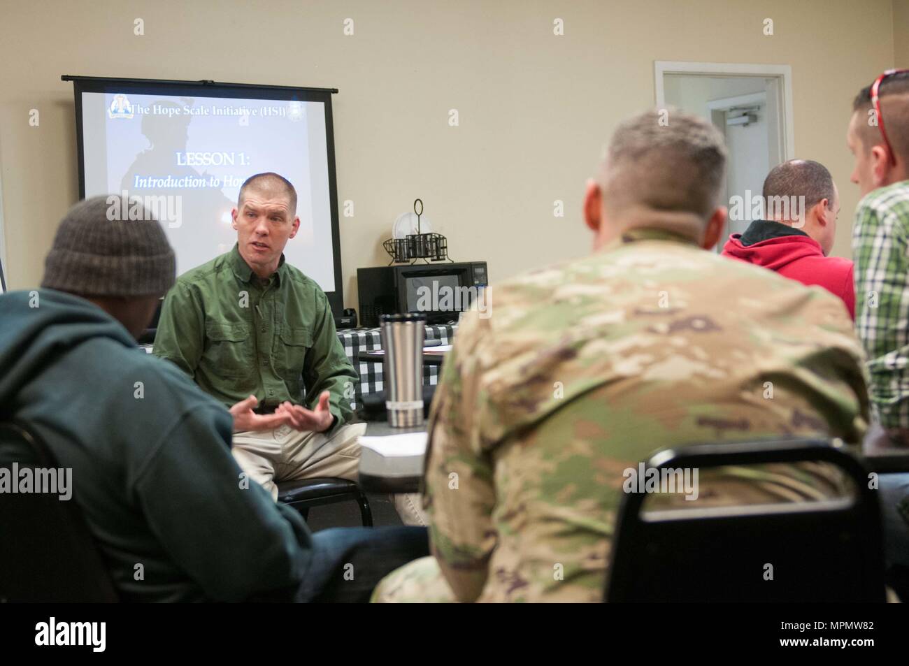 Maj. Jason Hesseling, chaplain of Headquarter and Headquarters ...
