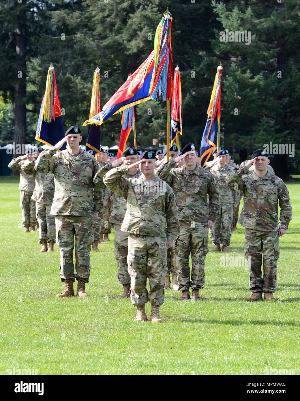Commanding Officer Maj. Gen. Chris Cavoli leads the 25th Infantry ...