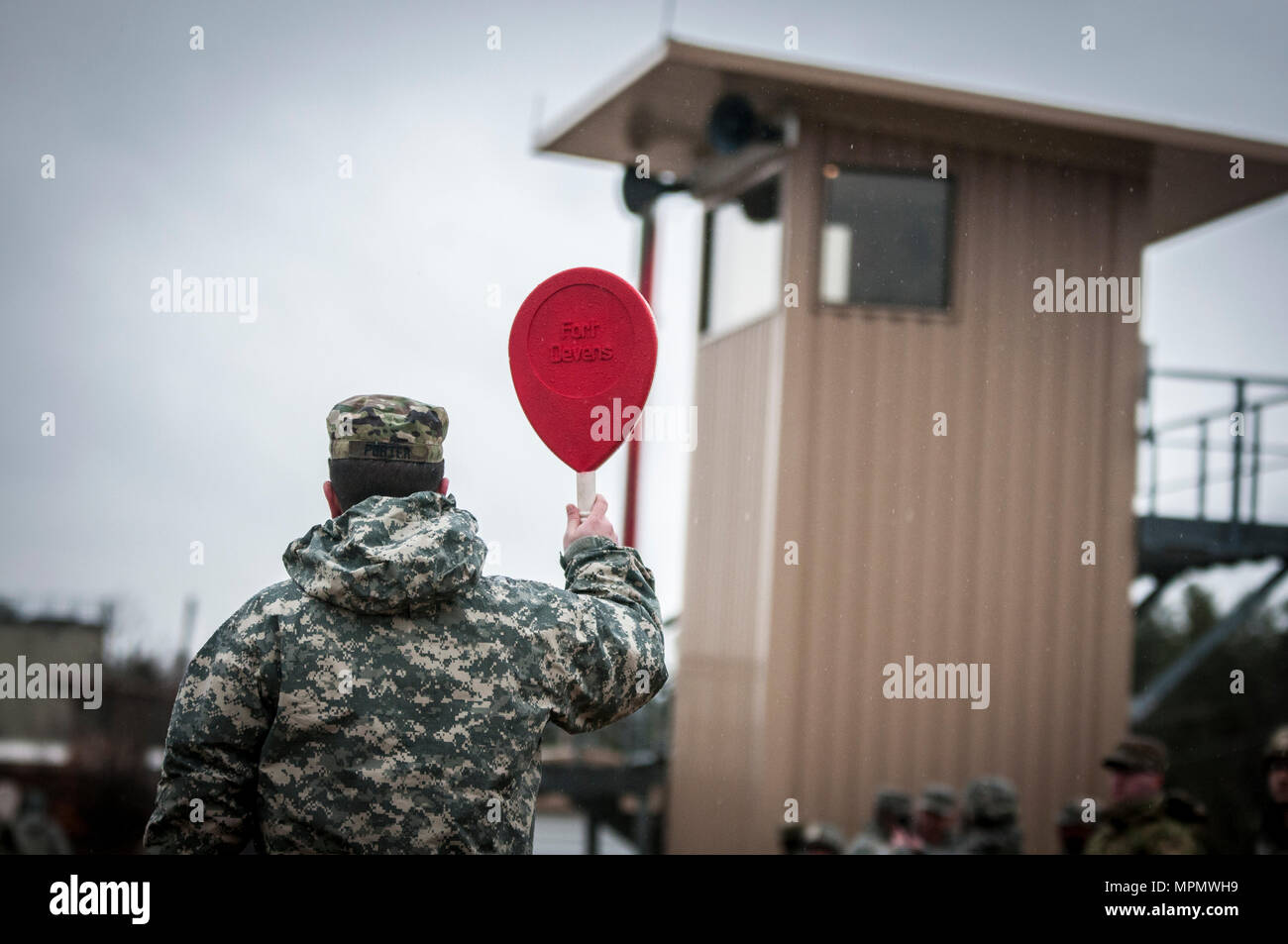 FORT DEVENS, Massachusetts - U.S. Army Master Sgt. Gregory Porter ...