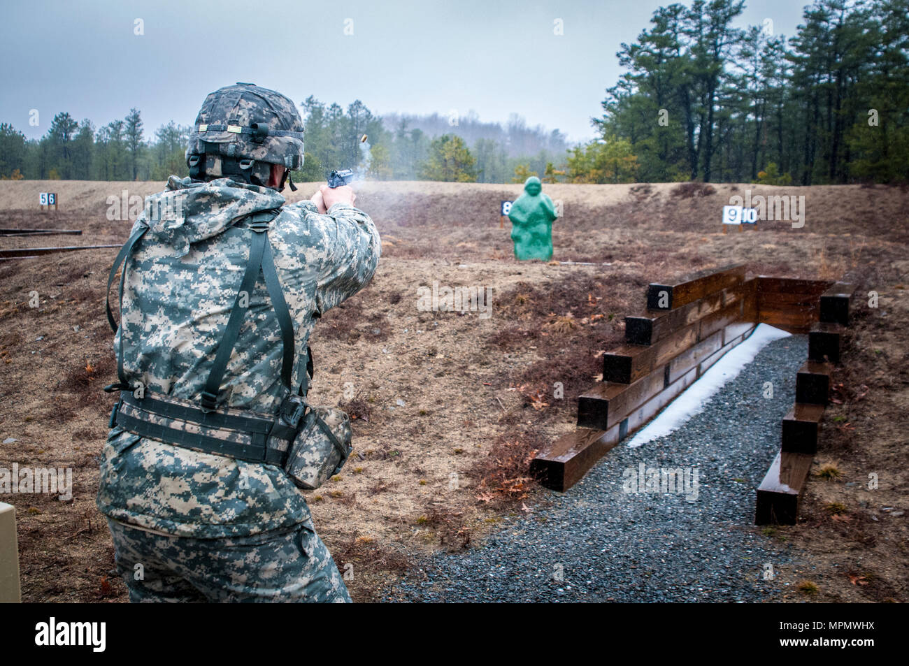 FORT DEVENS, Massachusetts – U.S. Army Staff Sgt. Joshua Deiss, a ...