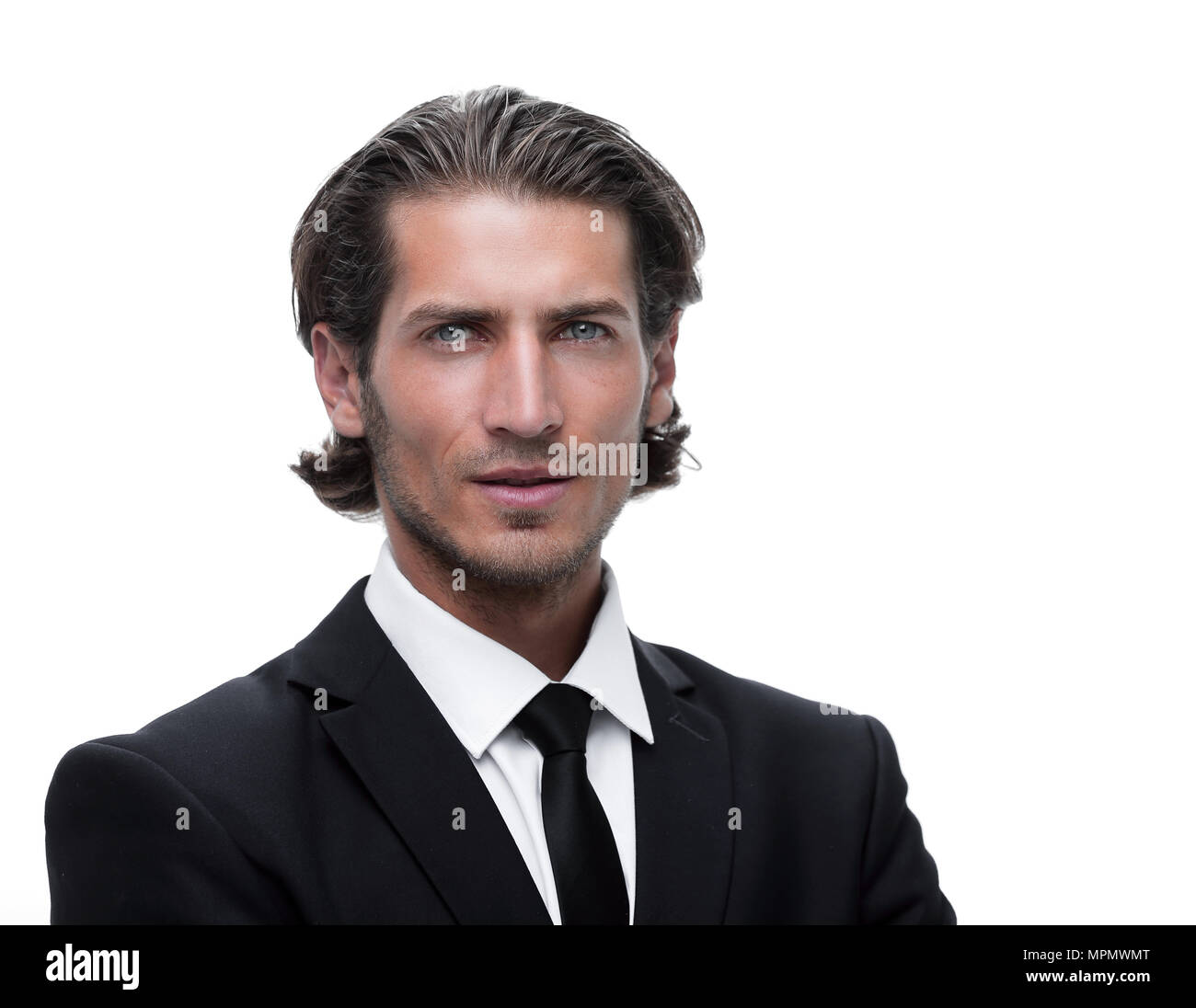 portrait of responsible business men Stock Photo - Alamy