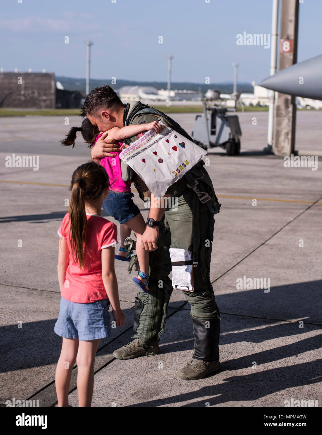 U.S. Air Force 1st Lt. Kyle Jones, 44th Fighter Squadron F-15 Eagle ...