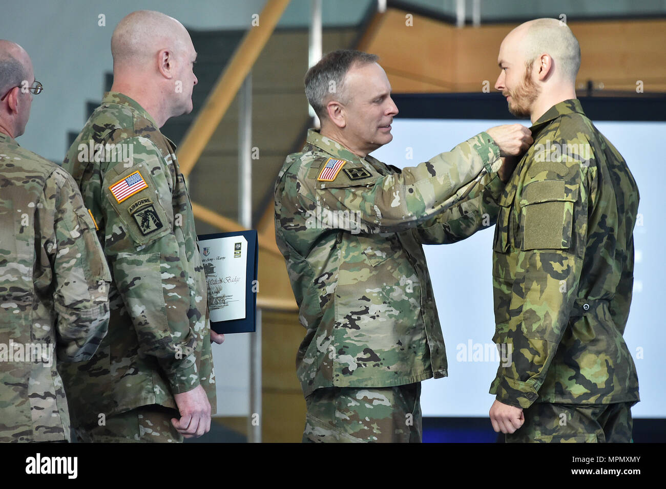 The U.S. Army Europe Deputy Commanding General, Brig. Gen. Phillip S ...