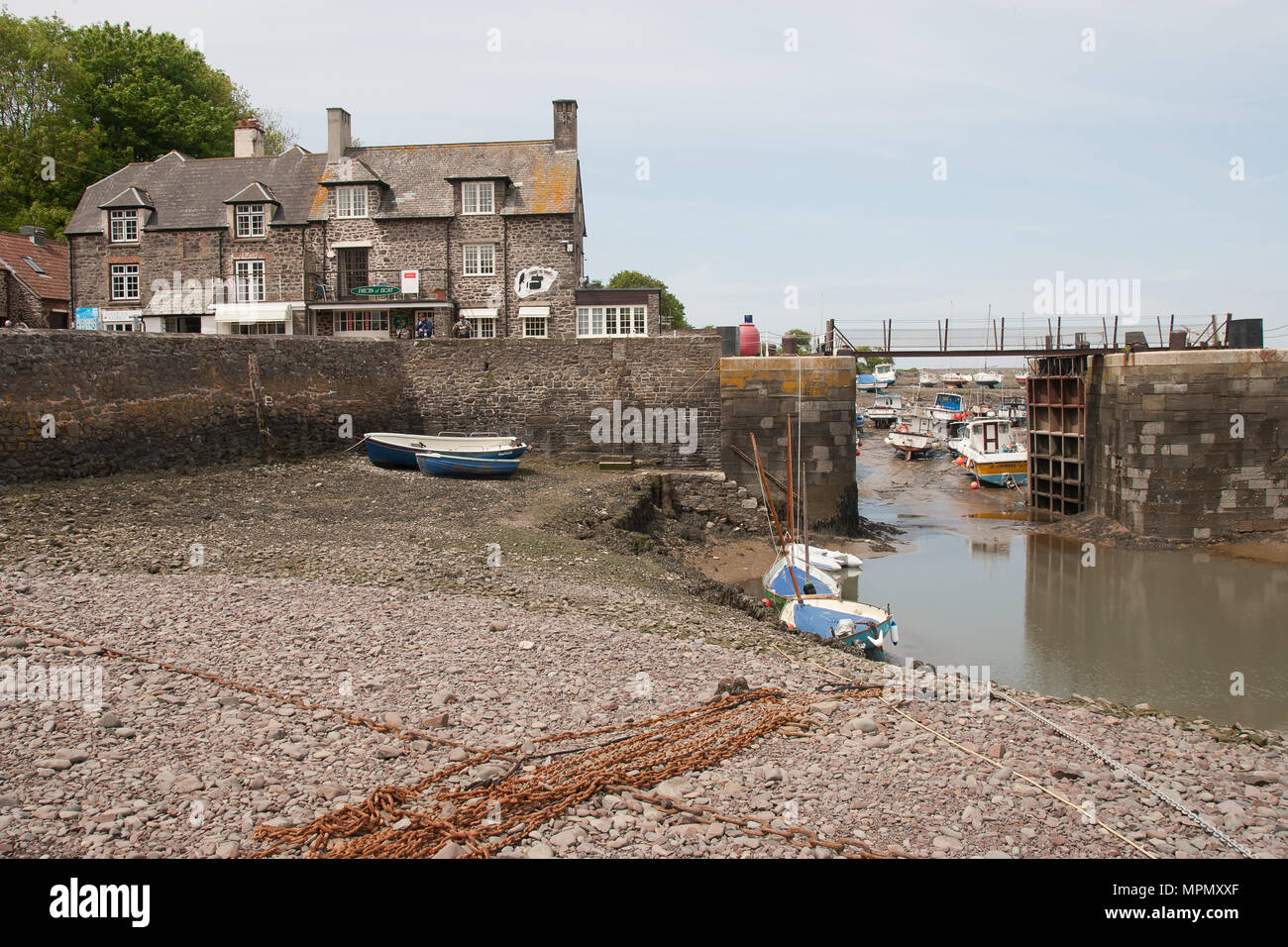 Porlock Weir And Walk High Resolution Stock Photography and Images - Alamy