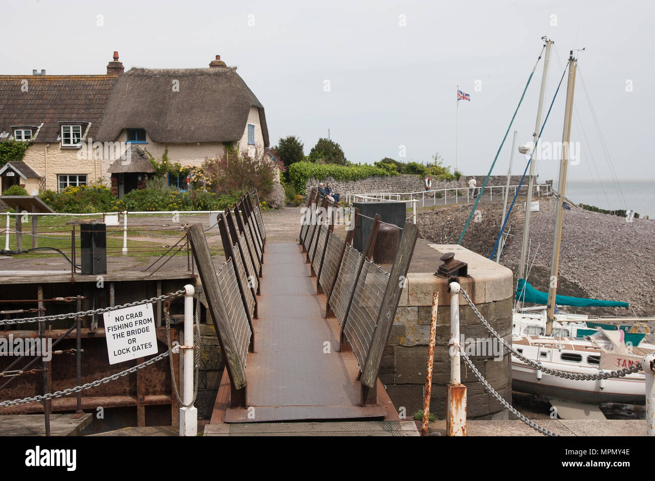Porlock Weir Exmoor Somerset England UK Europe Stock Photo - Alamy