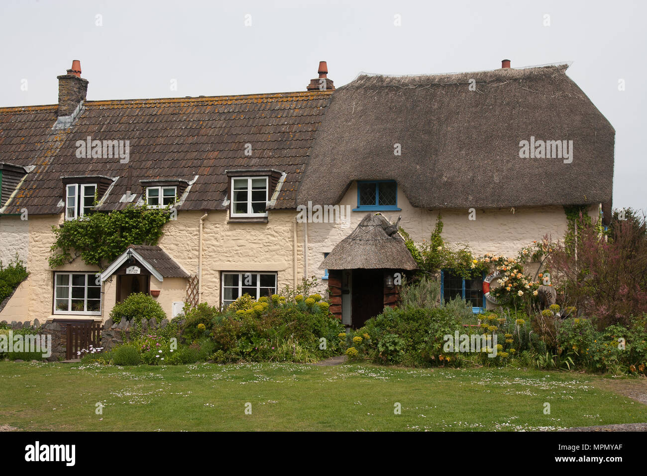 Porlock Weir Exmoor Somerset England UK Europe Stock Photo - Alamy