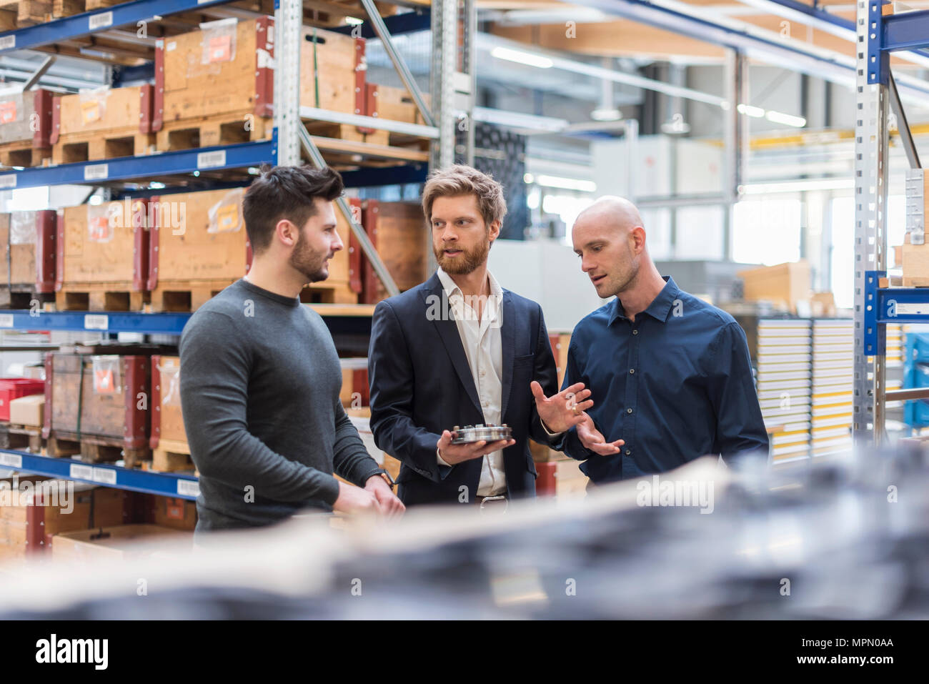 Employees Talking Supervisor Stock Photos & Employees Talking ...