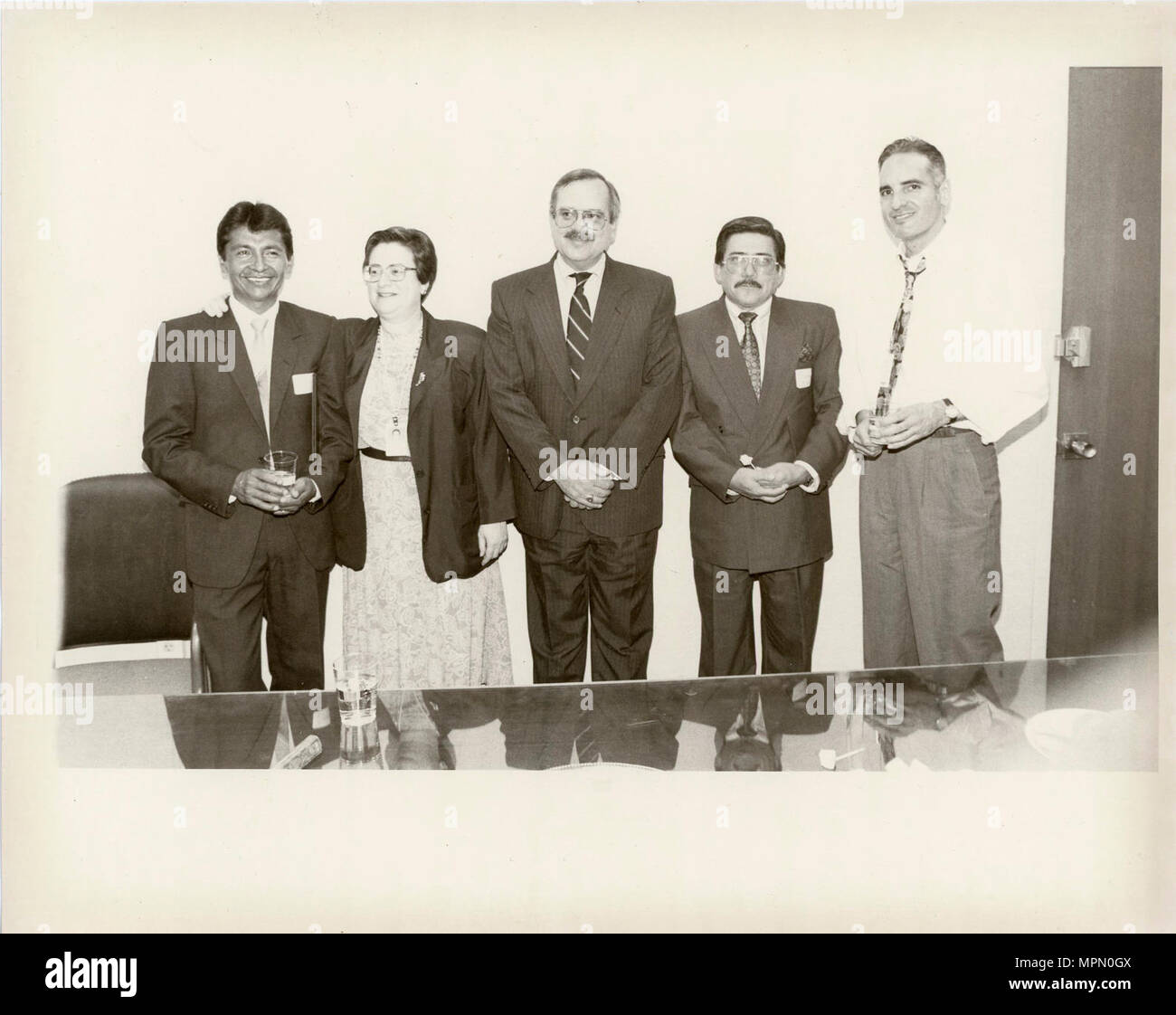 Admin. Atwood presenting general awards - Group photo after meeting ...