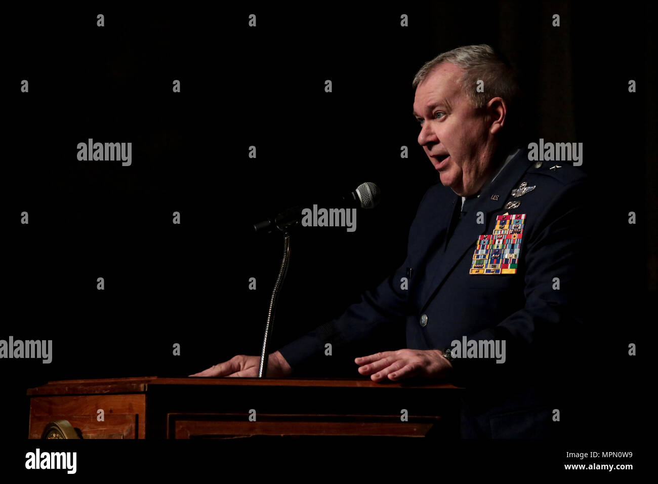 Air force brig gen michael cunniff hi-res stock photography and images ...