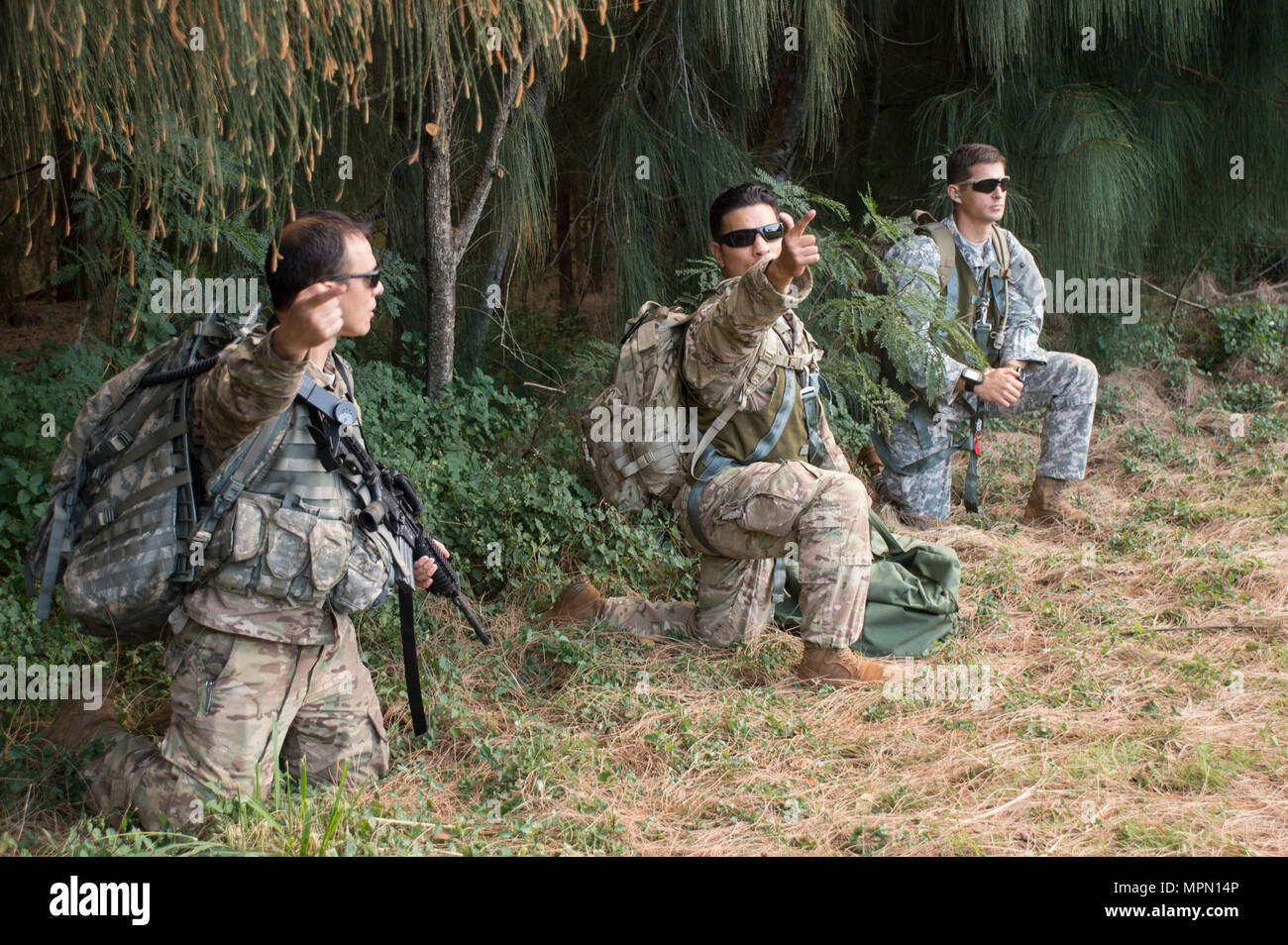 CAMP H.M. SMITH, Hawaii (March 30, 2017) Sgt. Ahmed Rahimi, left, 1st ...