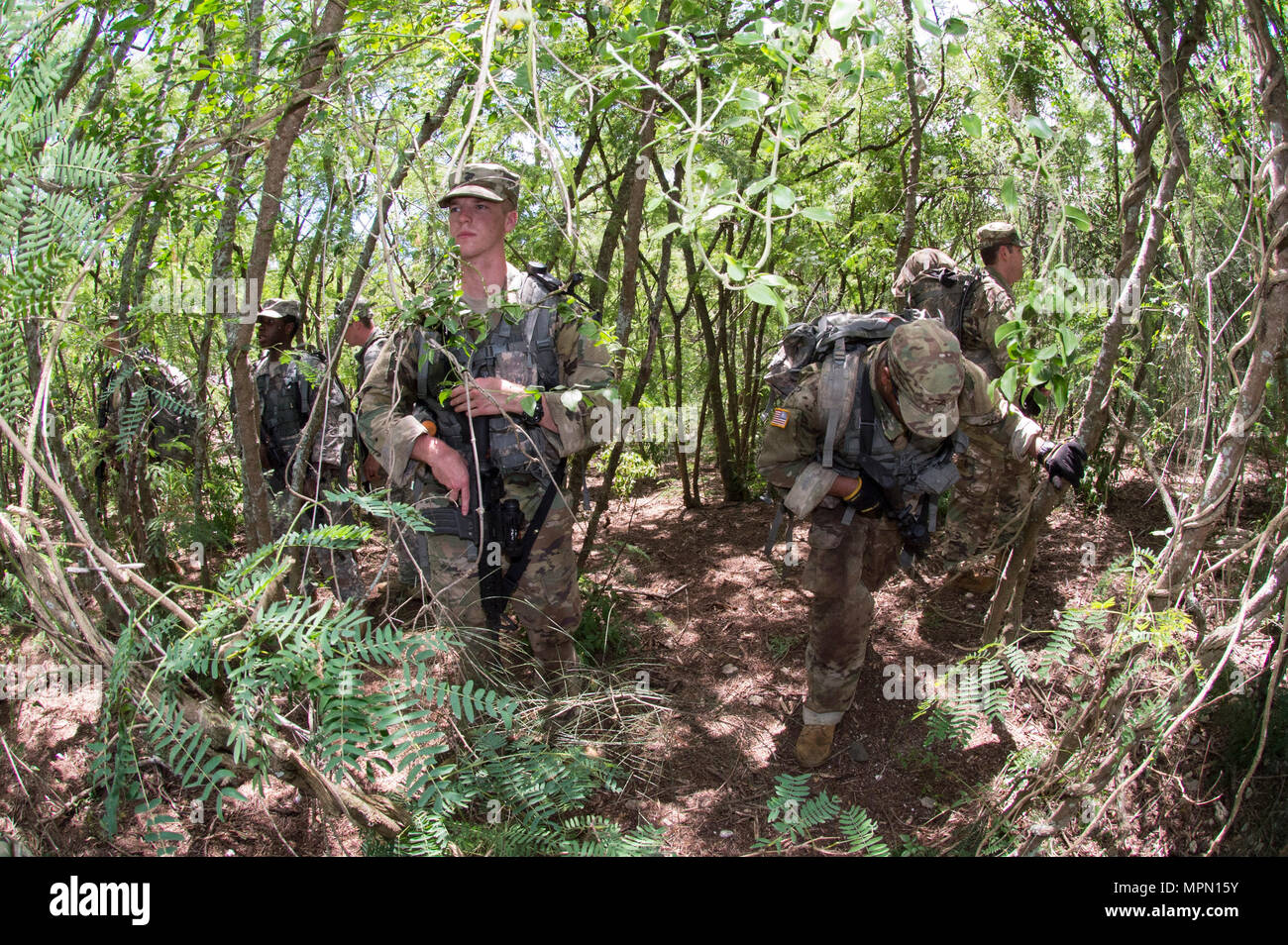 MARINE CORPS TRAINING AREA BELLOWS, Hawaii (March 30, 2017) Spc. Dries ...