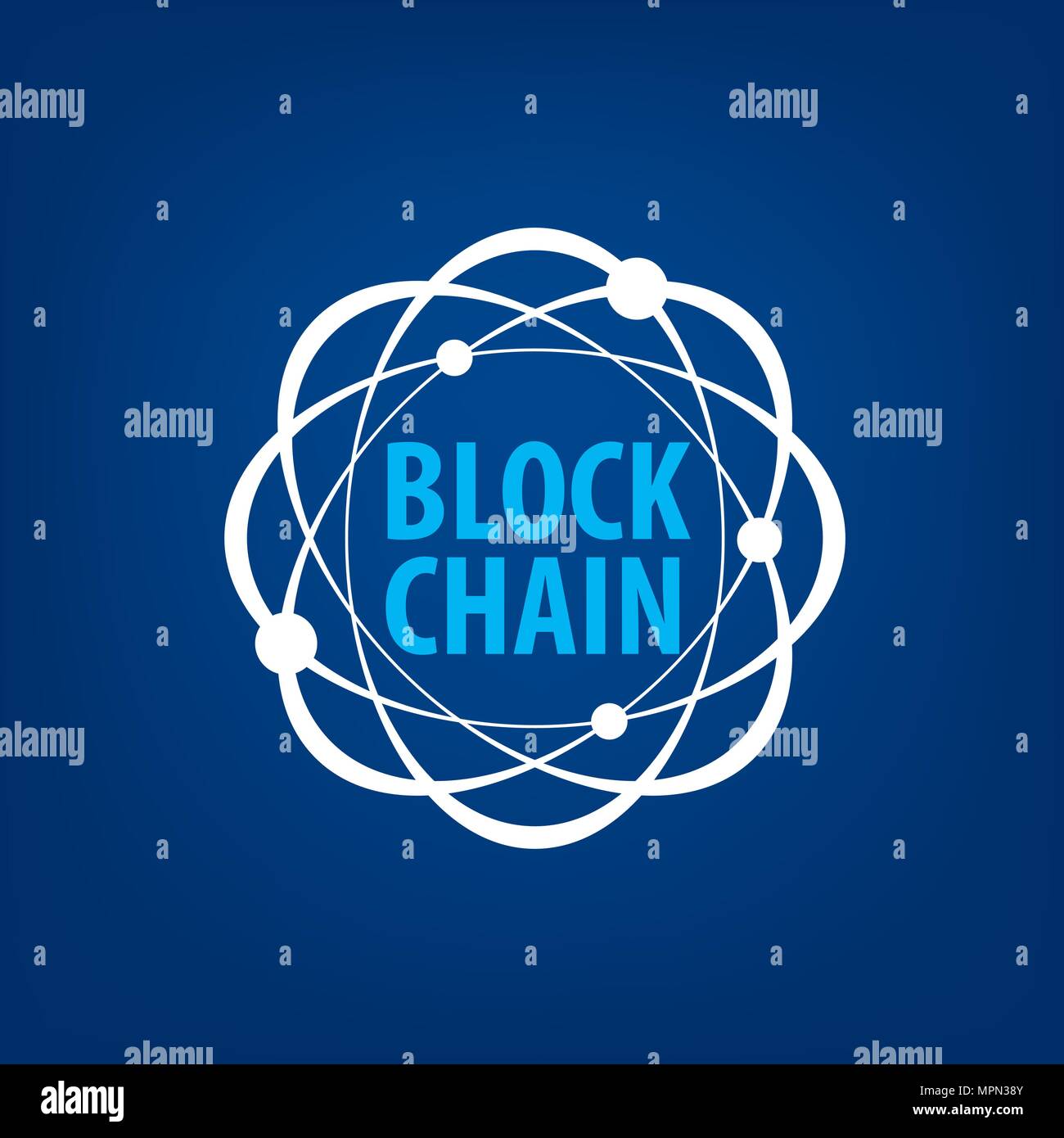Vector logo blockchain Stock Vector Image & Art - Alamy
