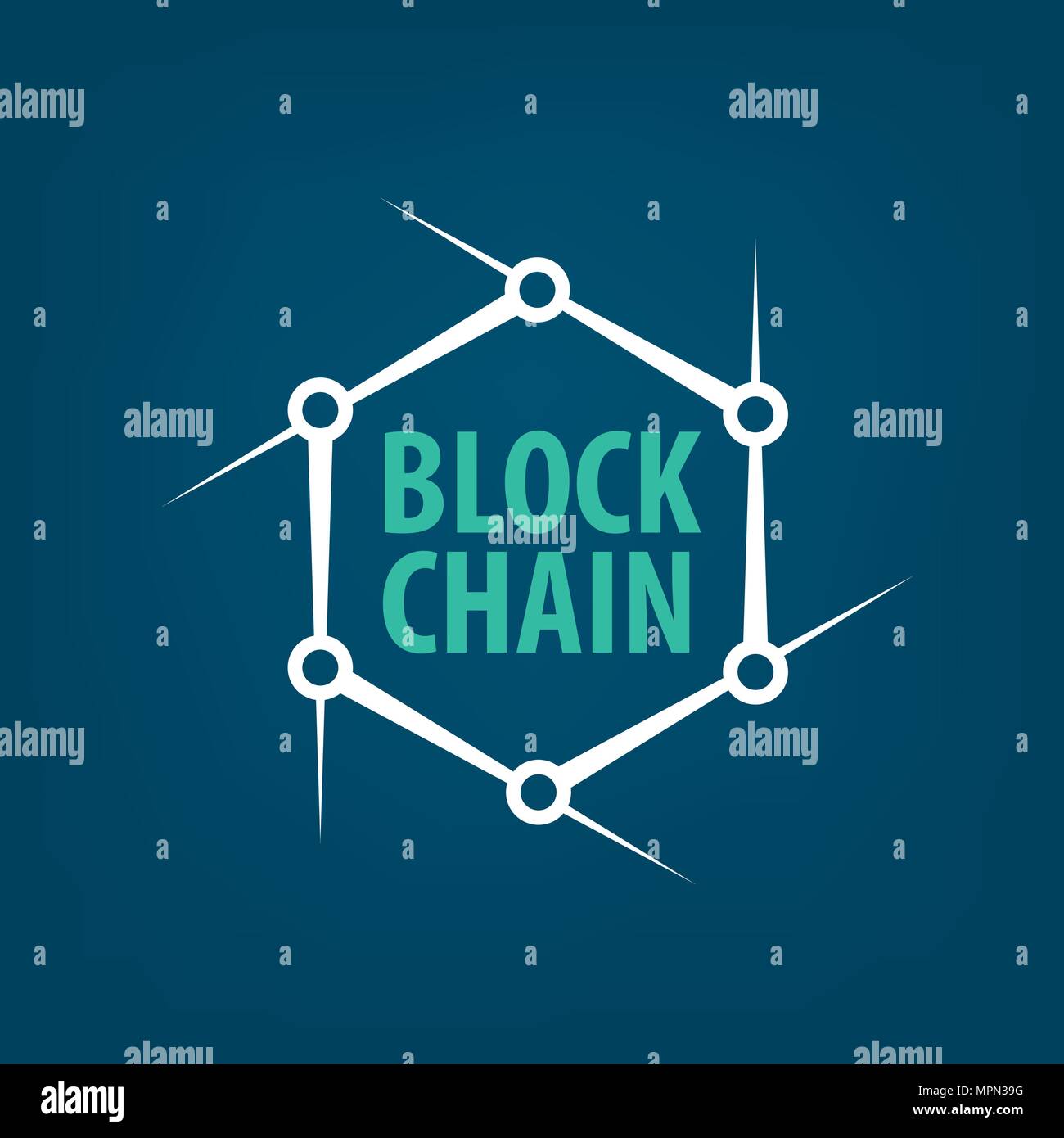 Vector logo blockchain Stock Vector Image & Art - Alamy