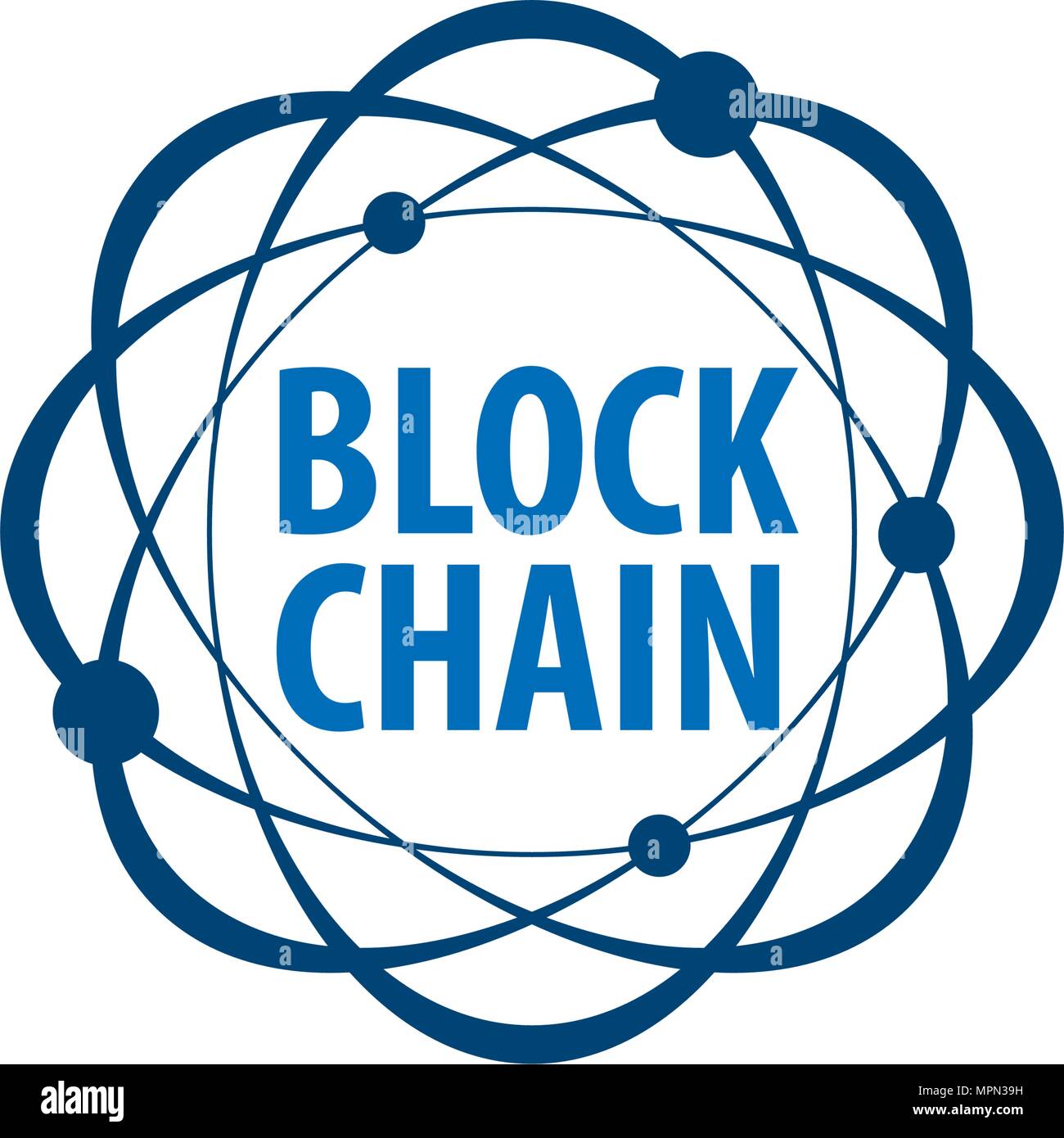 Vector logo blockchain Stock Vector Image & Art - Alamy
