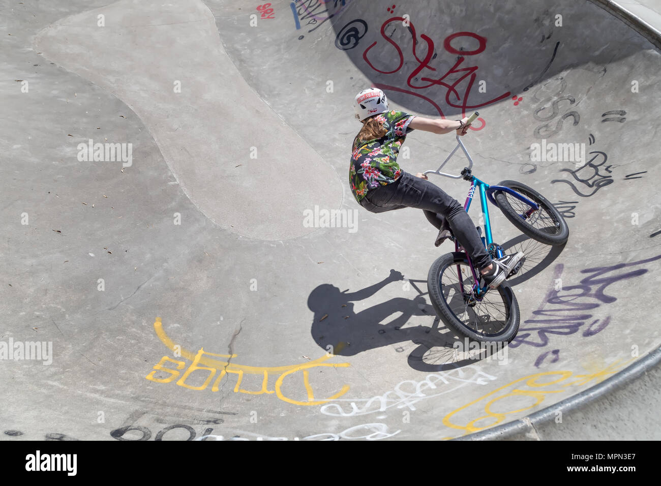 Bmx cycle hi-res stock photography and images - Alamy