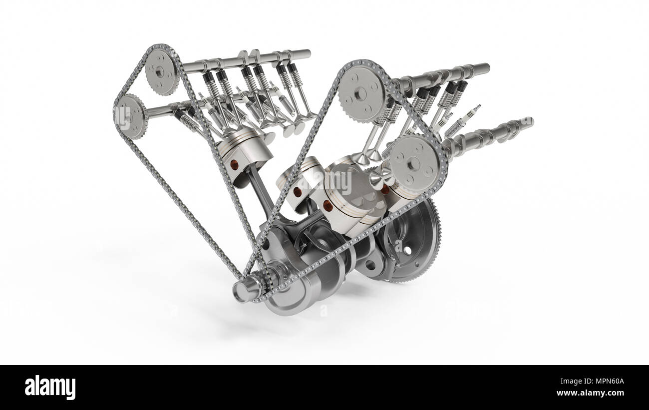 Car Engine Diagram V6